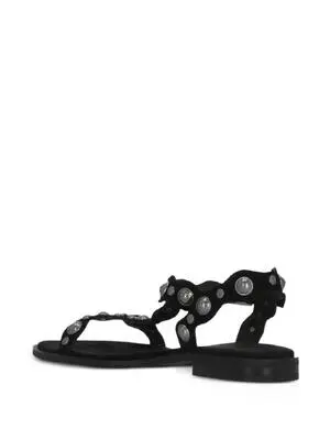 Ash Phanny Sandals - Black