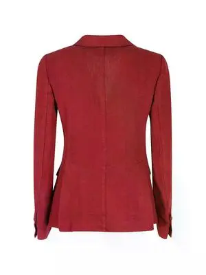 KILTIE Double-breasted Peak-lapel Blazer