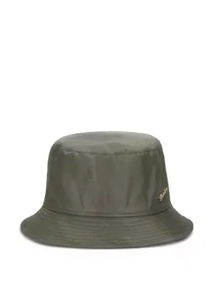 Borsalino Logo-plaque Bucket Hat - Green