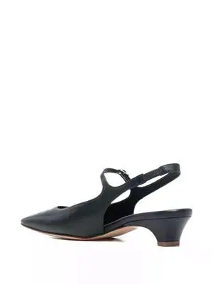 LORENA PAGGI Pointed-toe Slingback Pumps