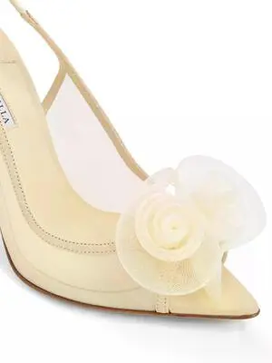 LE SILLA Rose Slingback Sandals - Neutrals