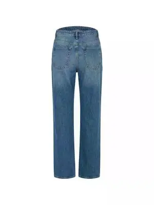 3x1 Josephine Faded Wide-leg Jeans - Blue