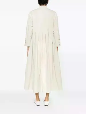 A TENTATIVE ATELIER Marga Pleated Coat