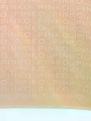 Pinko Logo Frayed Scarf - Neutrals