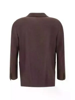 Tagliatore Logo-pin Two-button Blazer - Brown