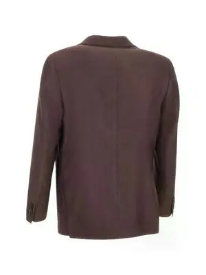 Tagliatore Logo-pin Two-button Blazer - Brown