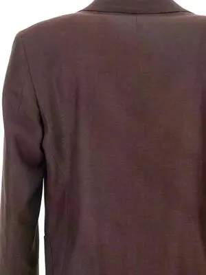 Tagliatore Logo-pin Two-button Blazer - Brown