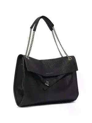 ORTIGNI Venus Soft Leather Tote Bag - Black