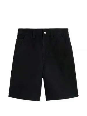 StÜssy Canvas Work Shorts - Black