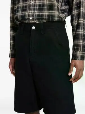 StÜssy Canvas Work Shorts - Black