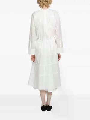 JIL SANDER Tiered Midi Dress