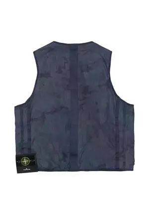 Stone Island Ripstop-tc Vest - Blue