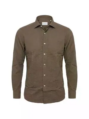 XACUS Long-sleeve Seersucker Shirt