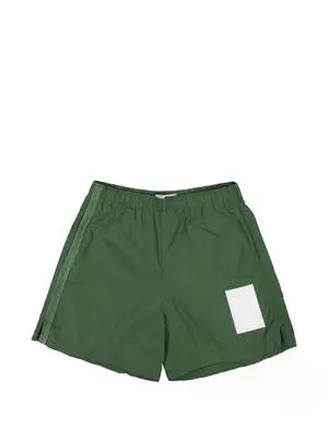 Stone Island Marina Logo-Detail Swim Shorts Green