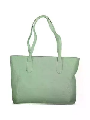 MARIO VALENTINO Embossed Logo Tote - Green