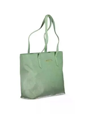 MARIO VALENTINO Embossed Logo Tote - Green