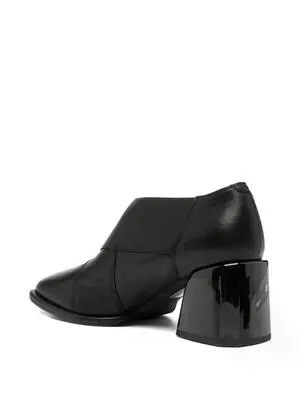 SERGIO MORETTI FIRENZE Panelled Block-heel Pumps