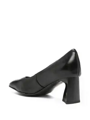 SERGIO MORETTI FIRENZE Square-toe Block-heel Pumps