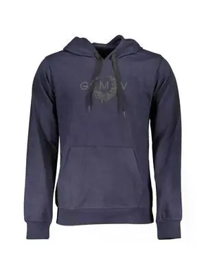 GIAN MARCO VENTURI VINTAGE Logo-print Cotton Hoodie