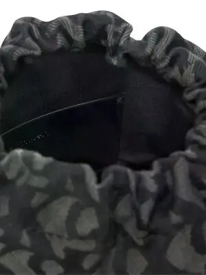 Calvin Klein Monogram Pattern Bucket Bag