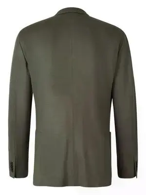 Boglioli Wool Single-breasted Blazer - Green