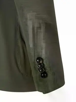 Boglioli Wool Single-breasted Blazer - Green