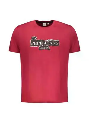 Pepe Jeans Logo-print T-shirt - Red