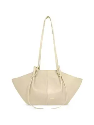 Yuzefi Mochi Pebble-grain Shoulder Bag - Neutrals