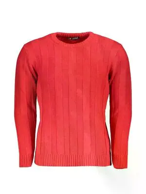 U.S. Grand Ribbed-knit Crew-neck Jumper