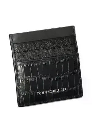 Tommy Hilfiger Crocodile-embossed Card-holder