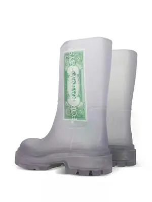 Off-White Reboot Graphic-print Ankle Boots