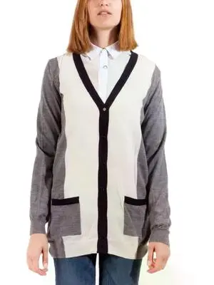 Gant Wool Colour-block Cardigan