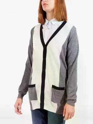 Gant Wool Colour-block Cardigan