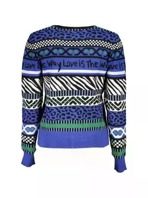 Desigual Geometric-print Sweater