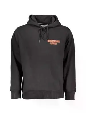 Calvin Klein Logo-print Drawstring Hoodie - Black