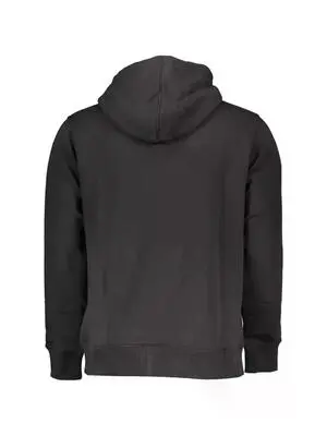 Calvin Klein Logo-print Drawstring Hoodie - Black