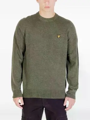 LYLE & SCOTT Logo-patch Sweater - Green