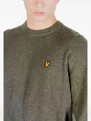 LYLE & SCOTT Logo-patch Sweater - Green