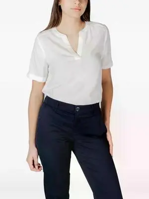 STREET ONE V-neck Short-sleeve T-shirt