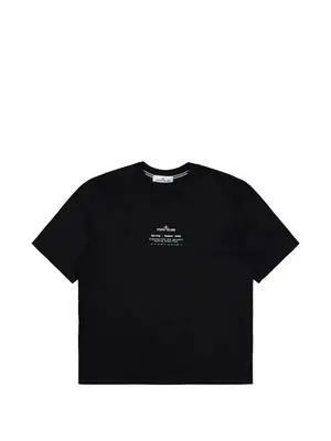Stone Island Logo-print Cotton T-shirt