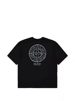 Stone Island Logo-print Cotton T-shirt