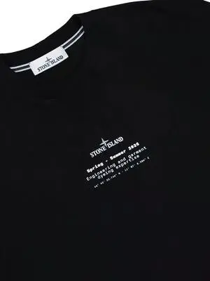 Stone Island Logo-print Cotton T-shirt