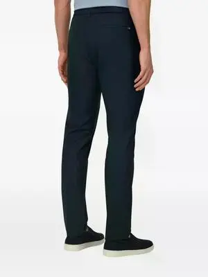 Boggi Milano Drawstring-waist Trousers - Blue
