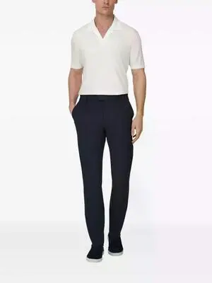 Boggi Milano Linen Blend Polo Shirt