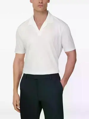 Boggi Milano Linen Blend Polo Shirt