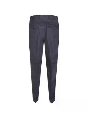 PT TORINO Pleated Turn-up Trousers