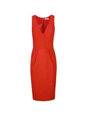 Elisabetta Franchi V Neck Cocktail Dresses