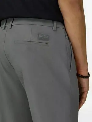 Boggi Milano Rory B Tech Seersucker Trousers - Grey
