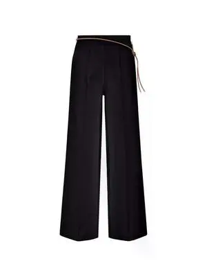 Herno Belted Wide Leg Trousers