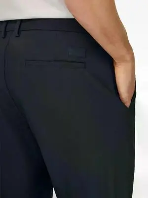 Boggi Milano Rory B Tech Seersucker Trousers - Blue